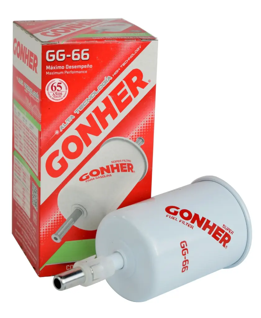 Filtro de Gasolina GONHER FGI-26 GG-66 | Refaccionarias Lugo